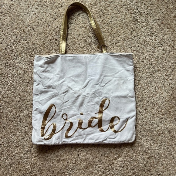 Bags | Bride Mrs Reversible Tote Bag | Poshmark